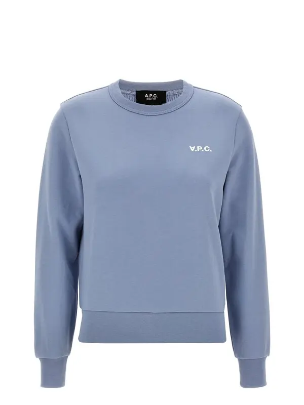 A.p.c. Boxy Petit Vpc Sweatshirt - Blue