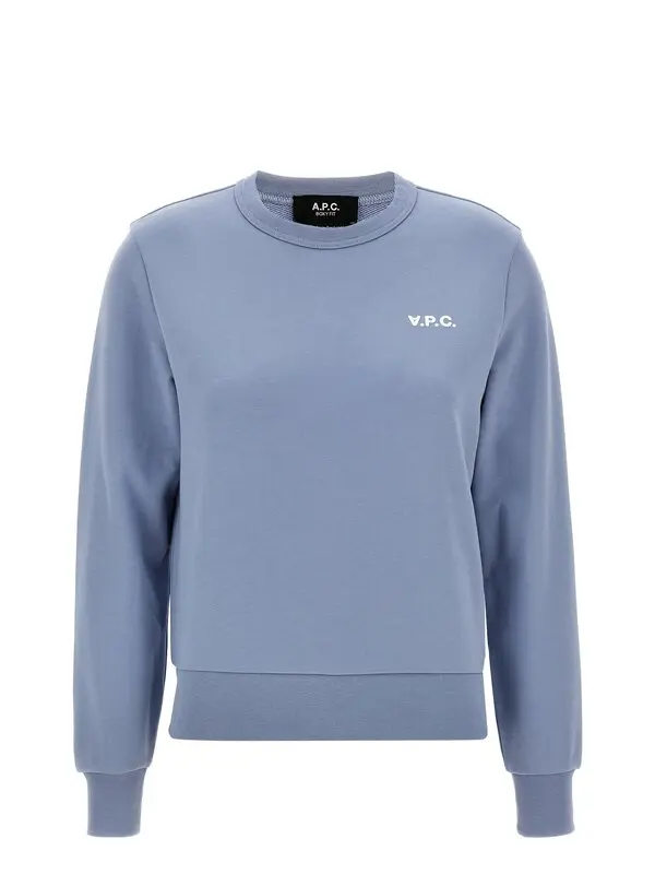 A.p.c. Boxy Petit Vpc Sweatshirt - Blue