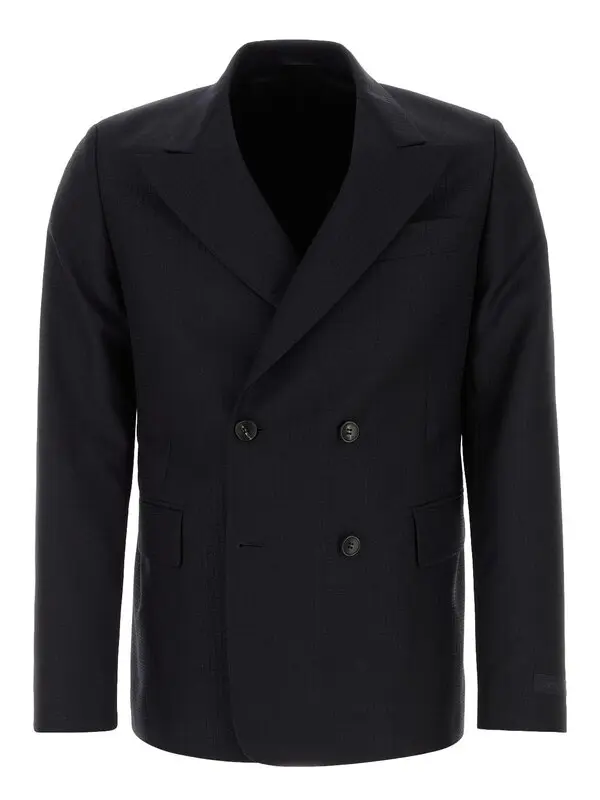 LANVIN Double-breasted Blazer - Multicolor