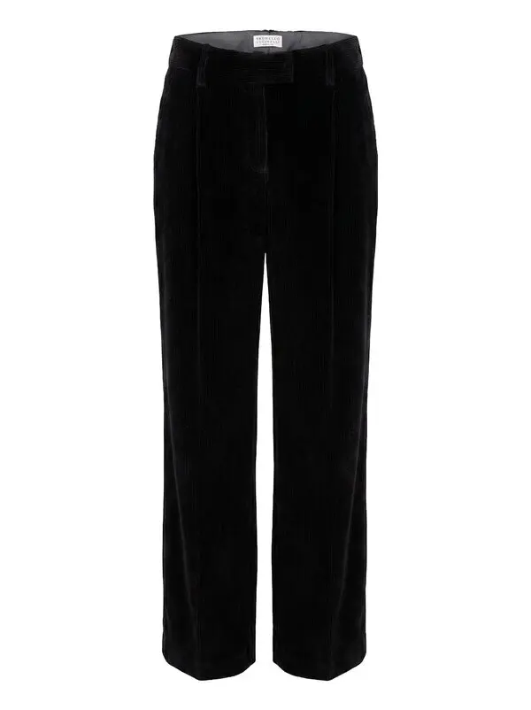 Brunello Cucinelli Straight-leg Corduroy Pants - Multicolor
