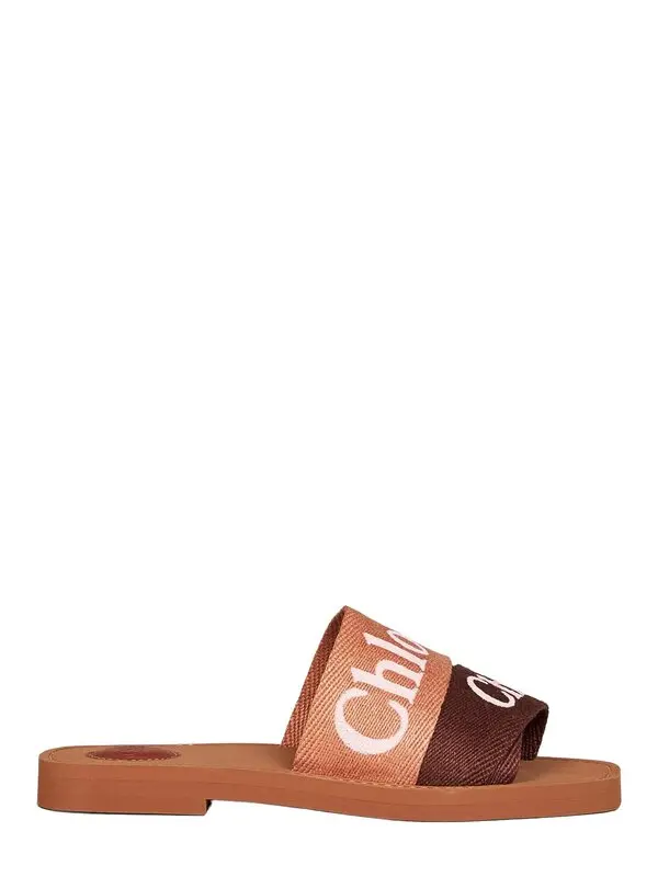 Chloé Woody Flat Sandals - Multicolor
