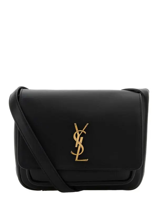 Saint Laurent Leather Niki Crossbody Bag - Black