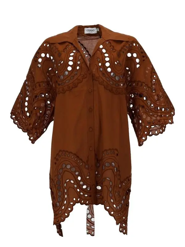 Charo Ruiz Ibiza Blusa Tao - Brown