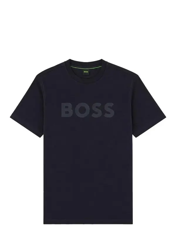 BOSS T-shirt Con Logo - Blue