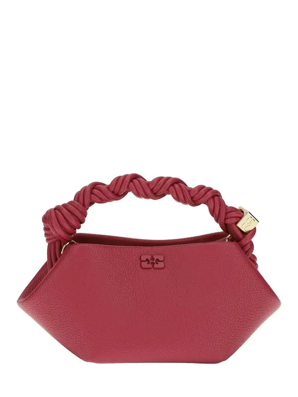 GANNI Bou Handbag - Red