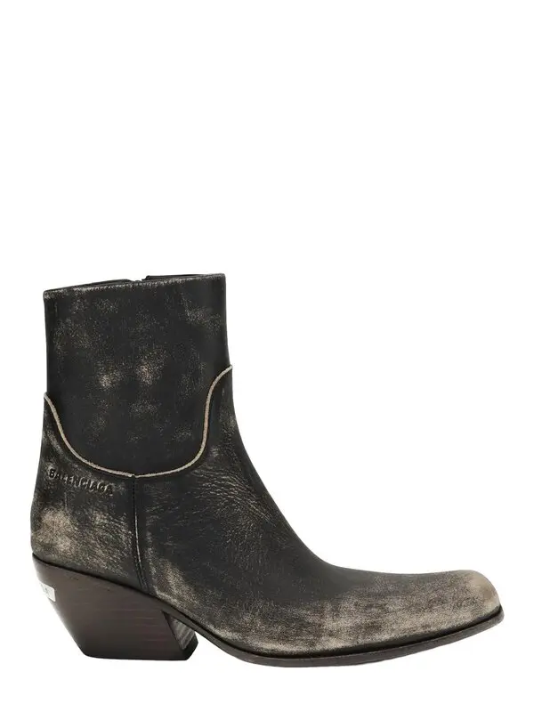 Balenciaga Memphis Ankle Boots - Black