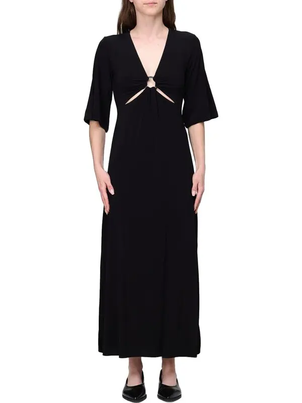 Max Mara Jersey Midi Dress - Black