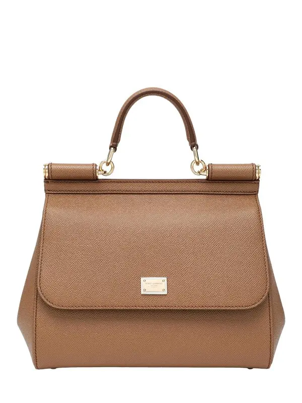 Dolce & Gabbana Sicily Hand Bag - Brown