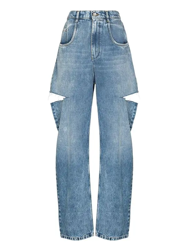 MAISON MARGIELA Denim Cotton Jeans - Multicolor