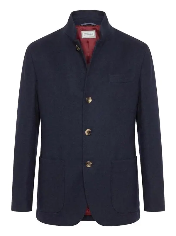 Brunello Cucinelli Lightweight Cashmere Outerwear Blazer - Multicolor