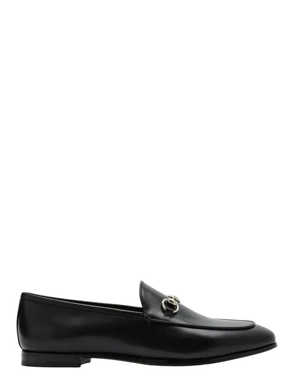 Gucci Leather Jordaan Loafer - Black
