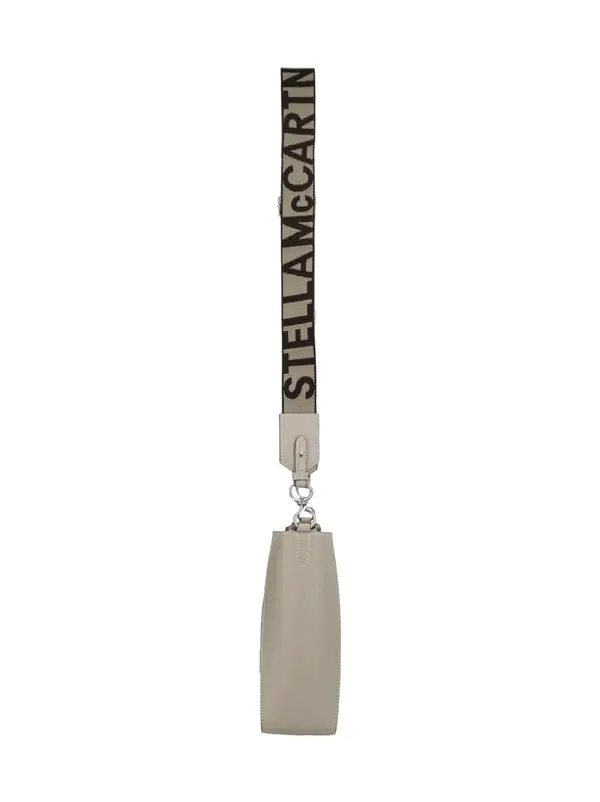 Stella McCartney Logo Shoulder Bag - Gray