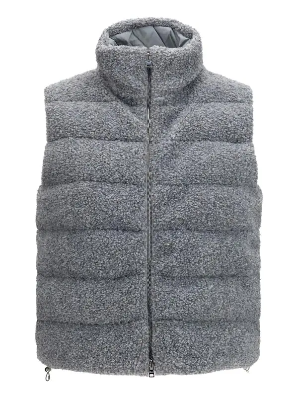 Herno Padded Vest - Gray