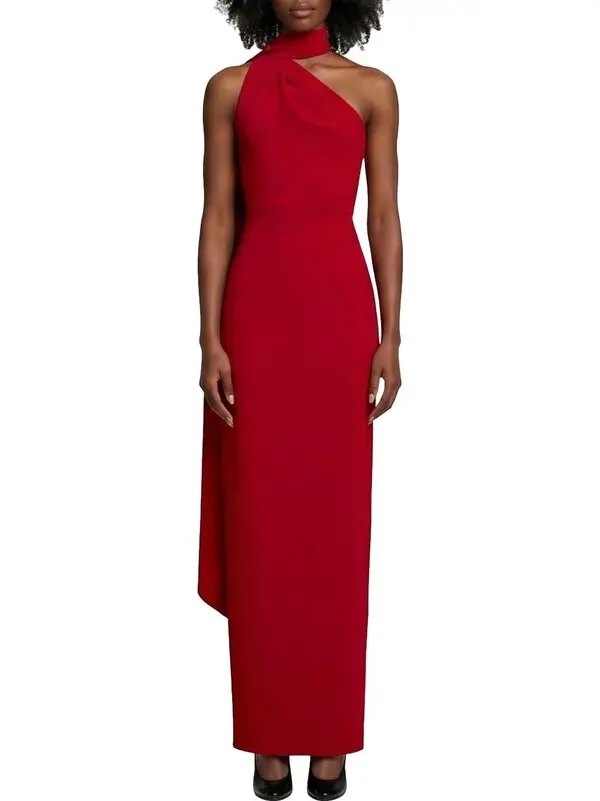 Solace London One-shoulder Dress - Red