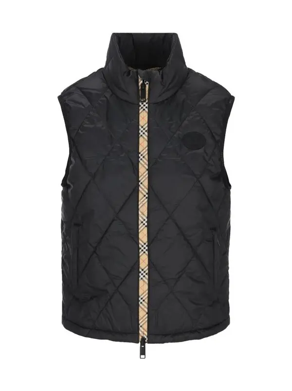 Burberry Down Vest - Multicolor