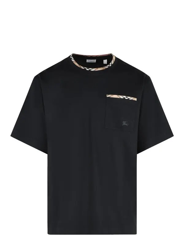 Burberry Ryan' Cotton T-shirt - Black