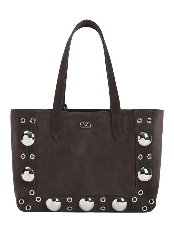Valentino Garavani Nellcote Shoulder Bag - Brown
