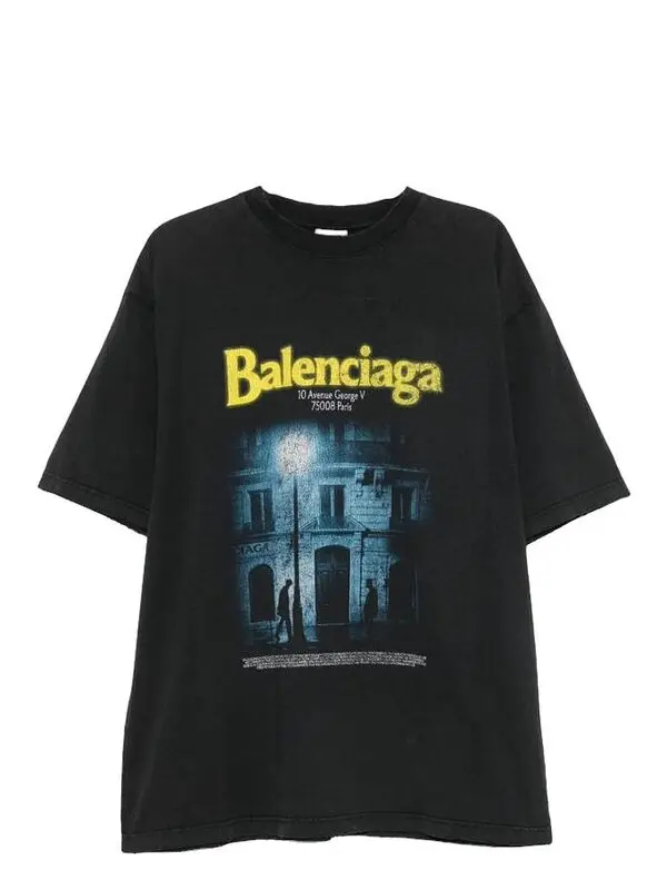 Balenciaga Grey T-shirts & Vests T-shirts - Gray