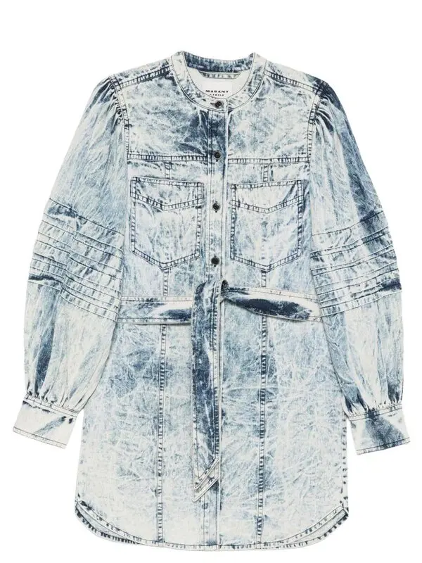 Isabel Marant Étoile Marant Moe Cotton Short Dress - Multicolor