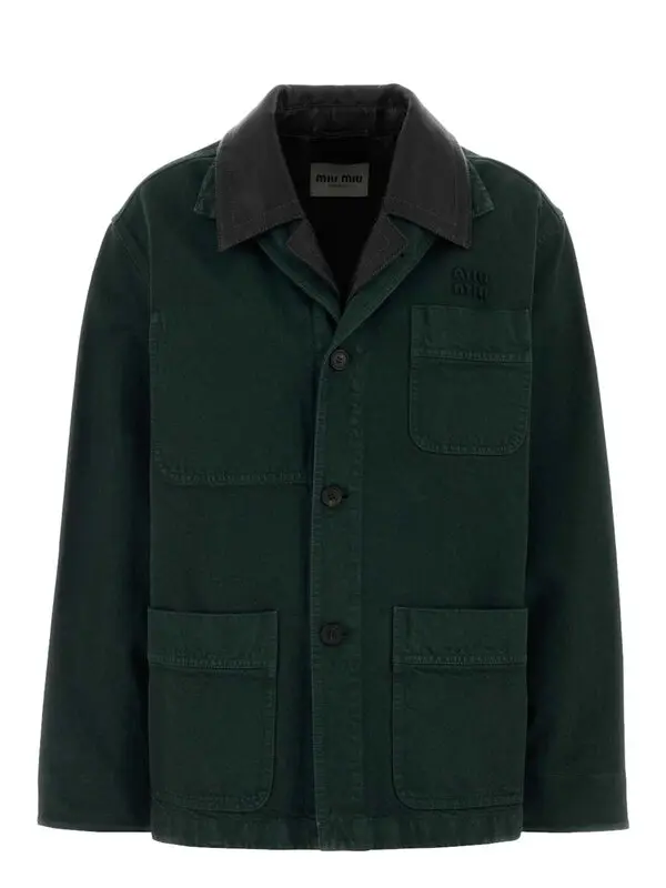 Miu Miu Cotton Jacket - Multicolor