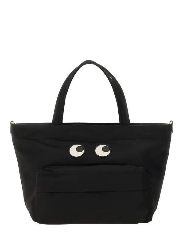 ANYA HINDMARCH Mini Eyes Tote Bag - Black
