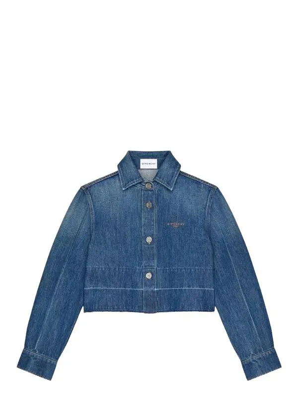 Givenchy Cotton Denim Jacket - Multicolor