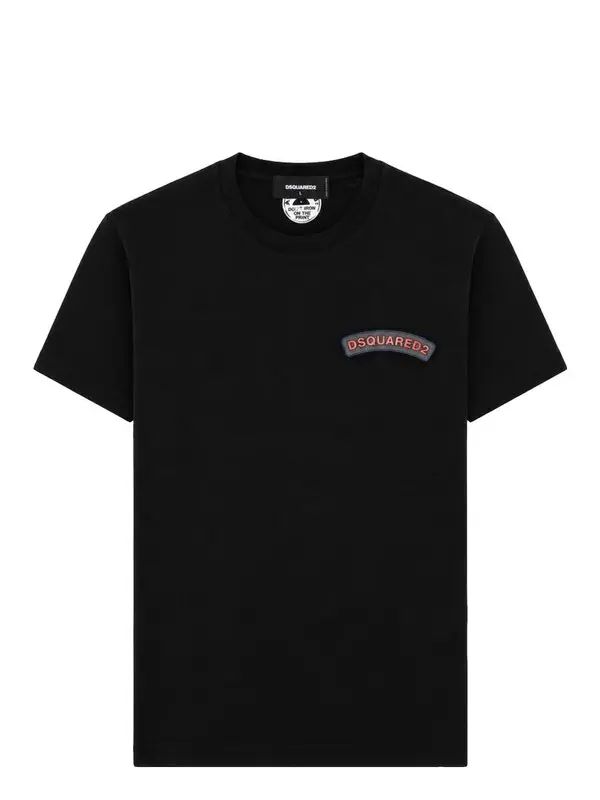 Dsquared2 T-shirt Con Logo - Black