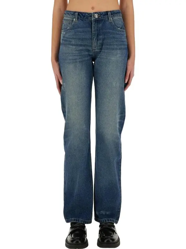 A.p.c. Kylie Straight Leg Jeans - Blue