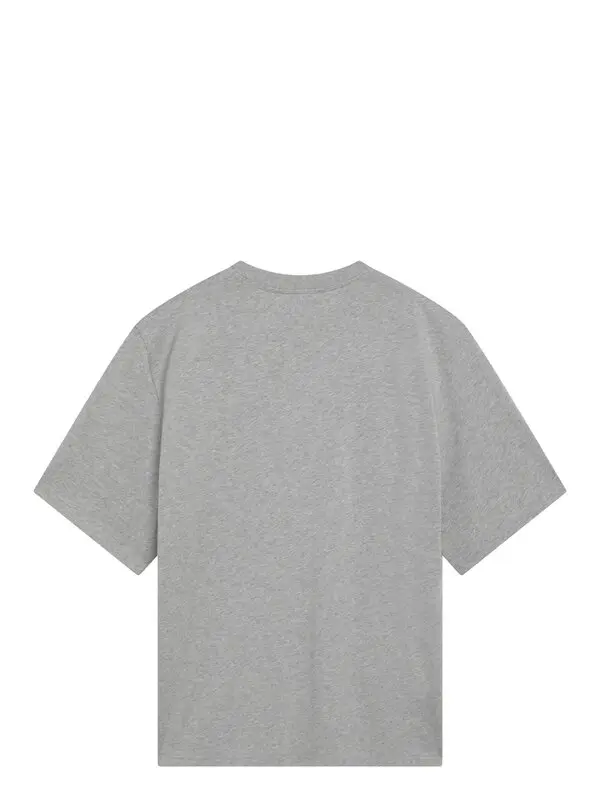 AMI Paris Grey De Coeur T-shirt - Gray