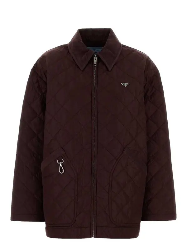 Prada Quilted Re-nylon Jacket - Black