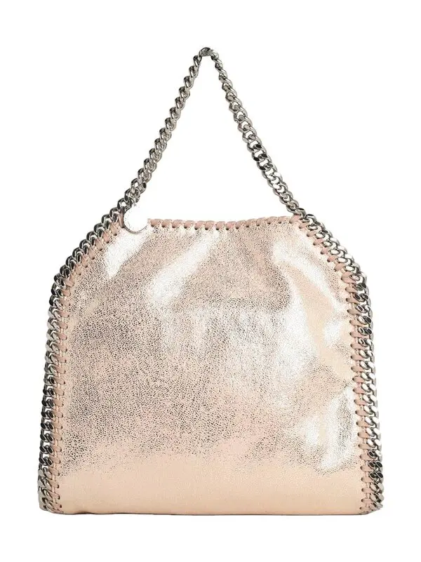 Stella McCartney Falabella Mini Bag In Shaggy Deer - Pink