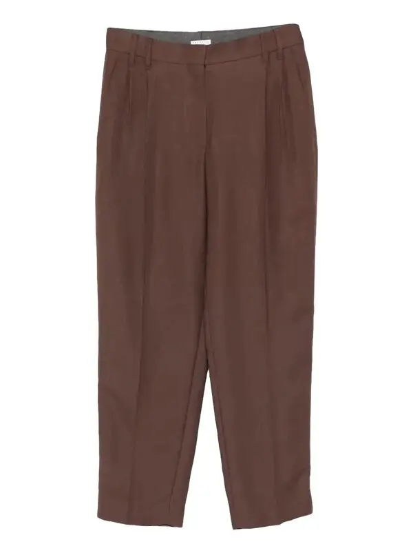 Brunello Cucinelli Viscose Tailored Trousers - Multicolor