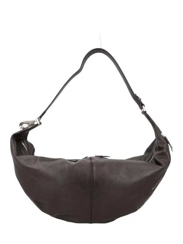 LEMAIRE Buffalo Leather Shoulder Bag - Brown