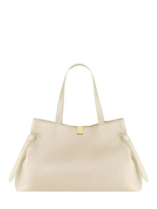 Yuzefi Gyoza Leather Tote - Brown