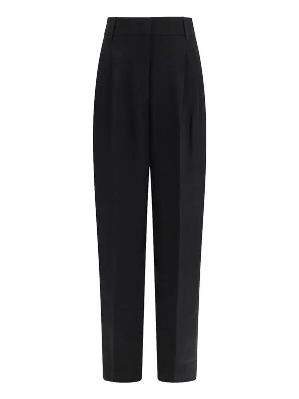 Max Mara Belted Trousers - Black