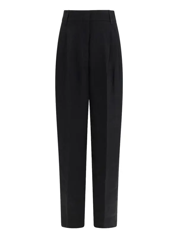 Max Mara Belted Trousers - Black