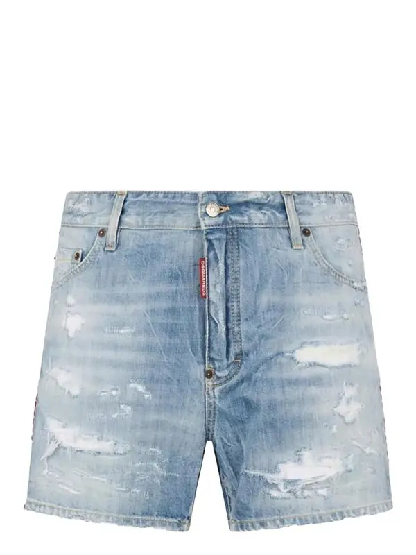 Dsquared2 Denim Shorts - Blue