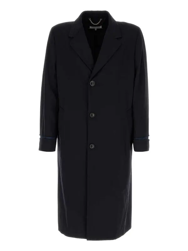 MAISON MARGIELA Wool Coat - Blue