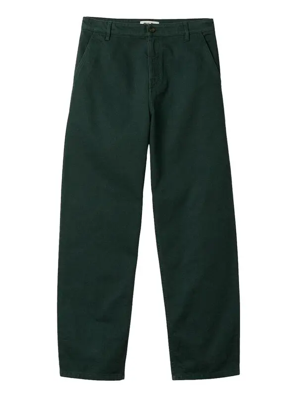 Miu Miu Gabardine Wide Leg Trousers - Green