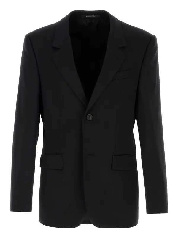 Balenciaga Wool Blazer - Black