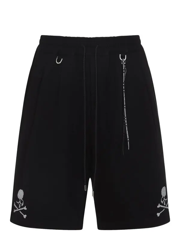 MASTERMIND WORLD Glass Beads Shorts - Black