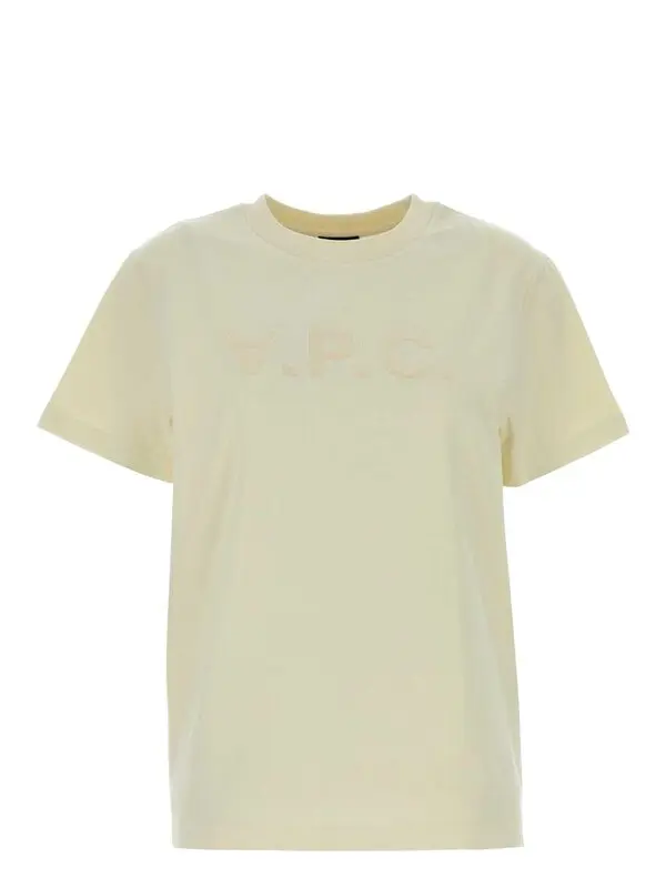 A.p.c. Cotton T-shirt - Yellow