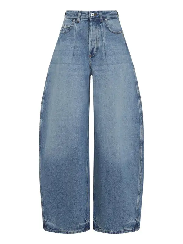 Jacquemus Le De-nimes Ovalo Jeans - Blue