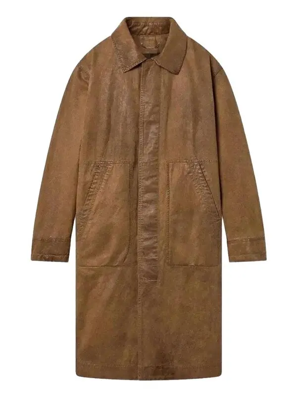 GOLDEN GOOSE Journey Trench Coat - Multicolor