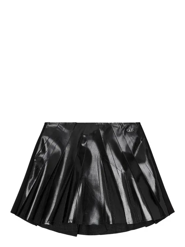 DIESEL® O-zirc-s1 Virgin Wool Blend Skirt - Multicolor