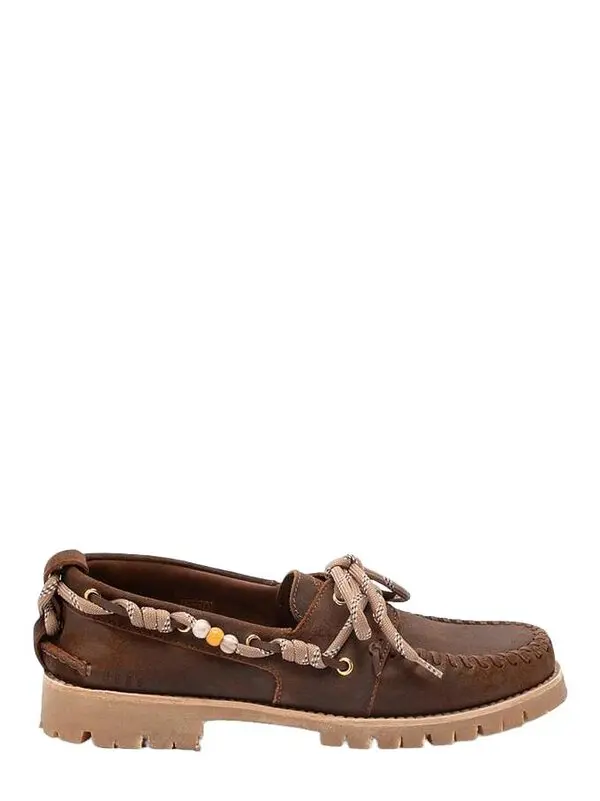 GOLDEN GOOSE Boat Shoes - Brown