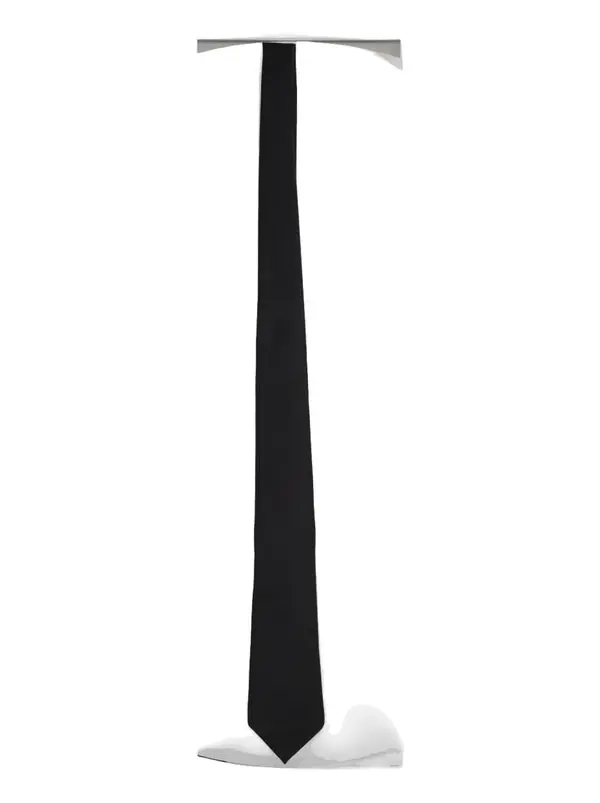 Giorgio Armani Cravatta In Pura Seta - Black