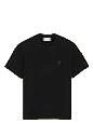 AMI Paris Tshirt With Red De Coeur - Multicolor