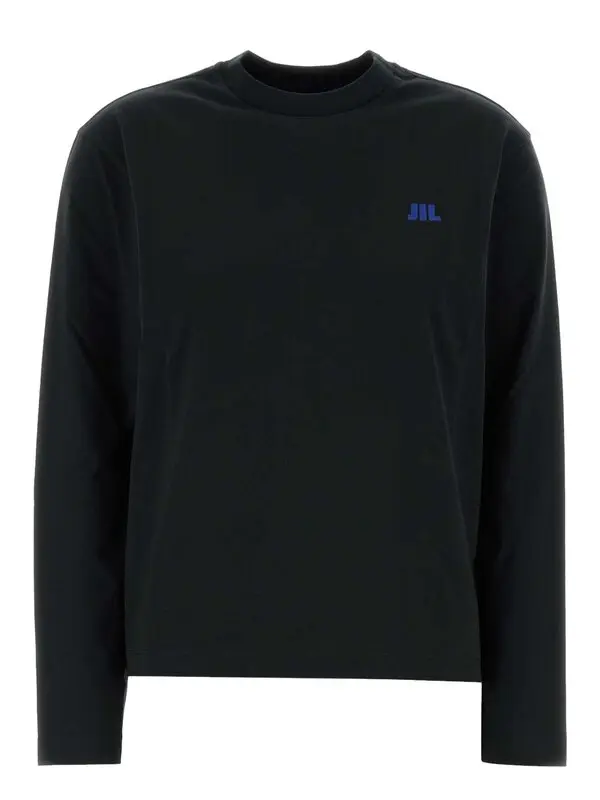 JIL SANDER Cotton T-shirt - Black