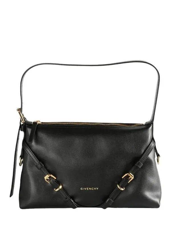 Givenchy Leather Shoulder Bag - Black